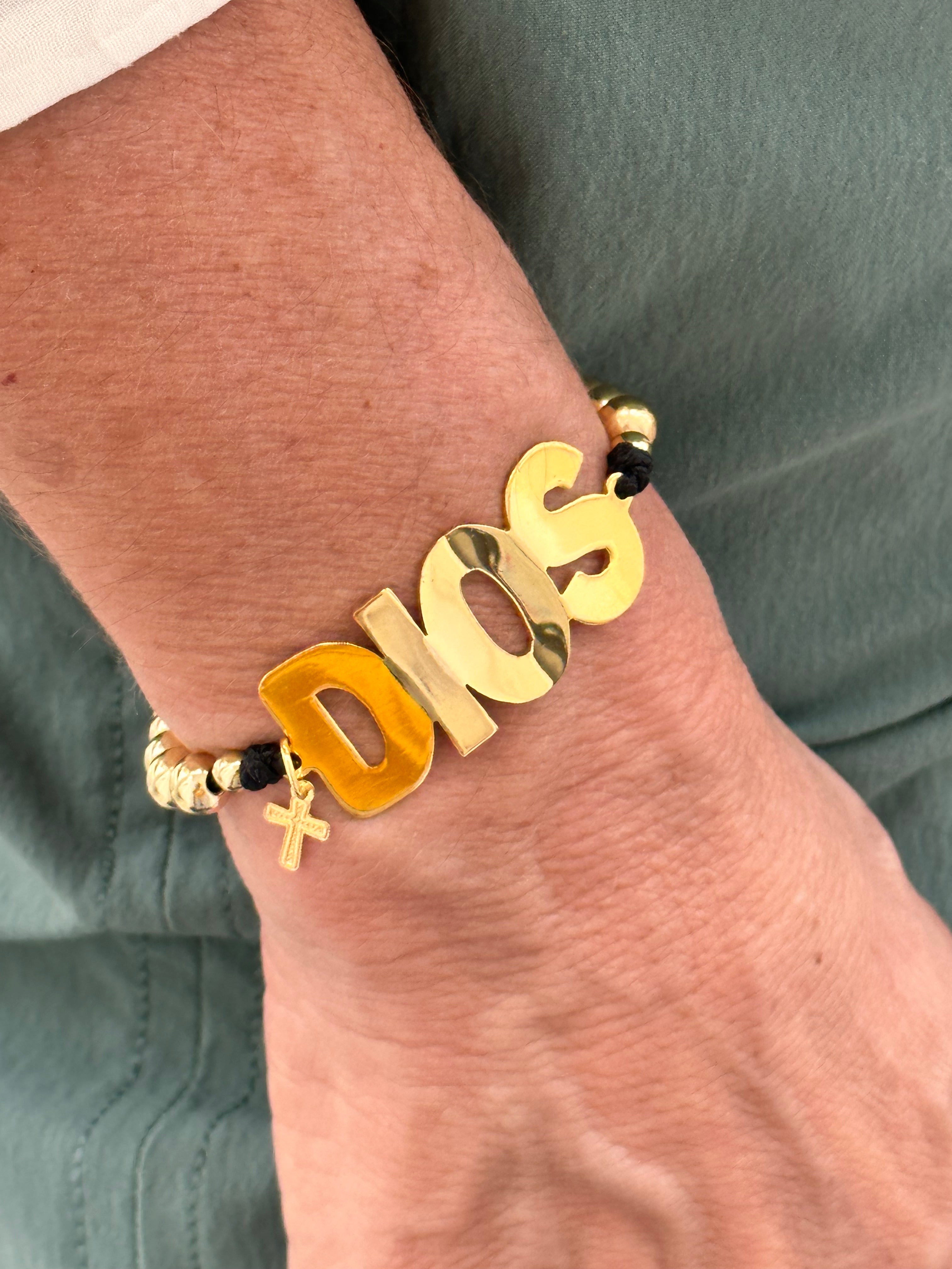 HANDMADE RELIGIOUS GOLD PLATED ADJUSTABLE BRACELETS – TECHNOSTATION