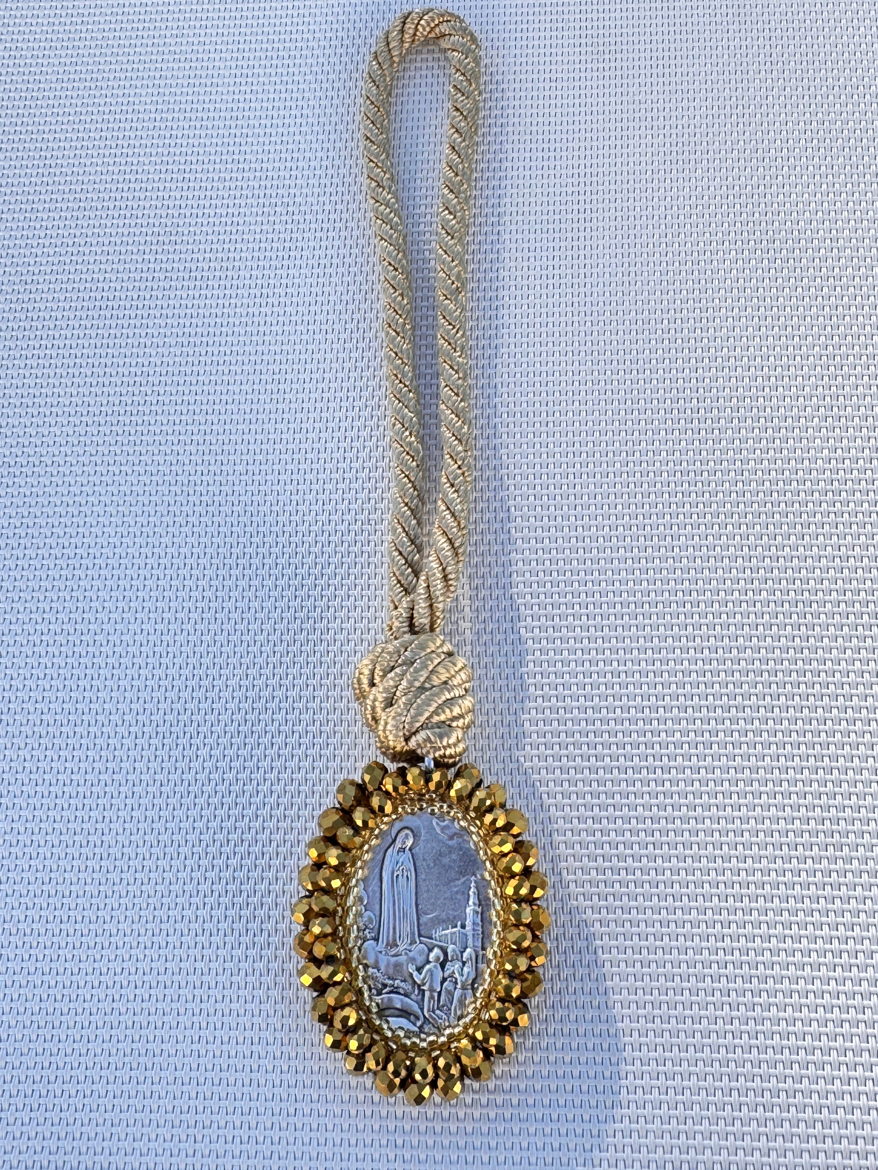 HANDMADE VIRGIN OF FATIMA RELIGIOUS HOME BLESSINGS ORNAMENTS ...